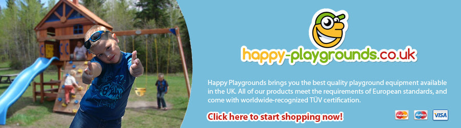 Happy Playgrounds | Slide for kids, baby swing, swing hook, outdoor ...